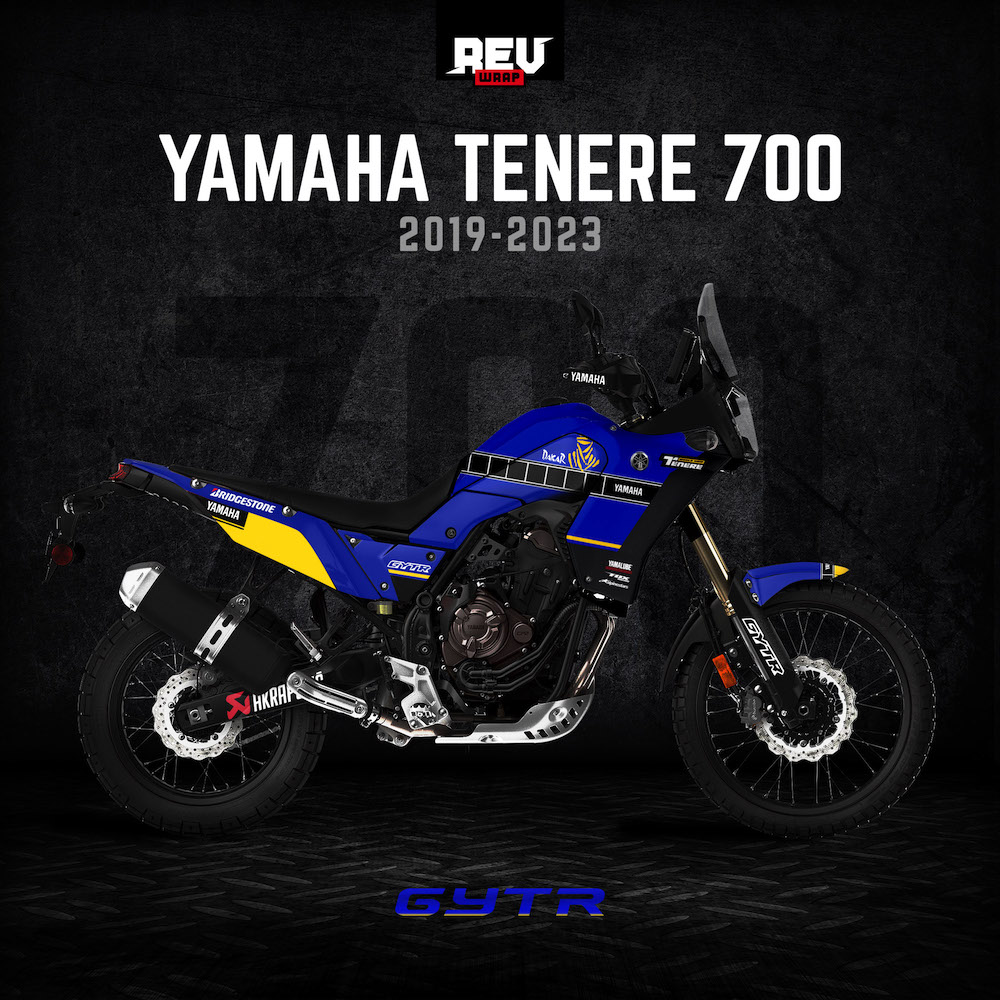 YAMAHA TENERE 700 – GYTR - Revwrap - Be unique with the best motorcycle ...