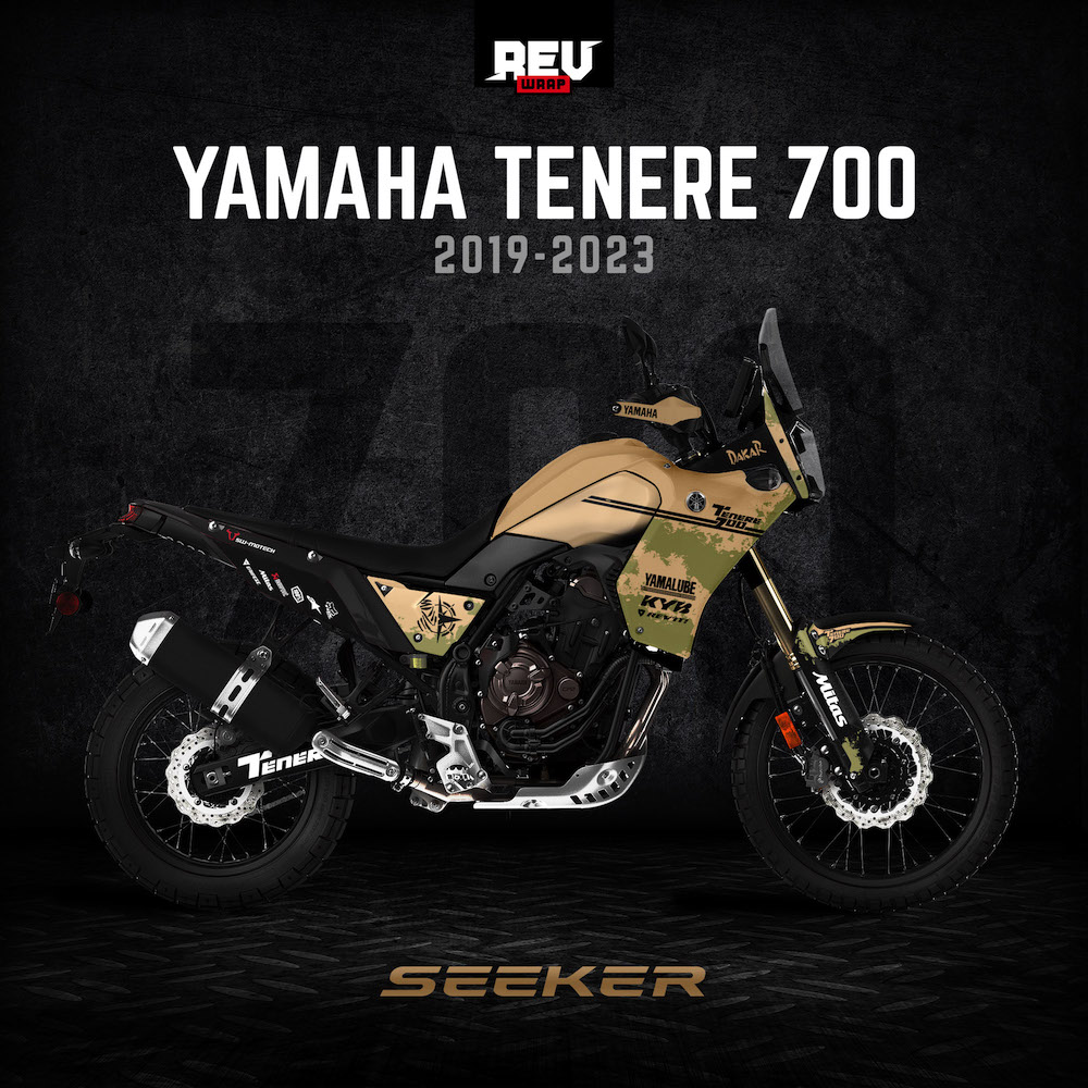 YAMAHA TENERE 700 – POL TARRES - SEEKER - Revwrap - Be unique with the ...