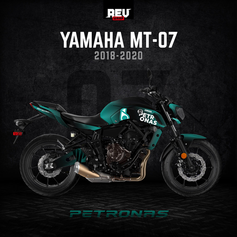 YAMAHA MT07 (18-20) – PETRONAS - Revwrap - Be unique with the best ...