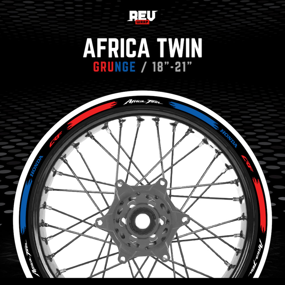 HONDA AFRICA TWIN - GRUNGE RIM - Revwrap - Be unique with the best ...