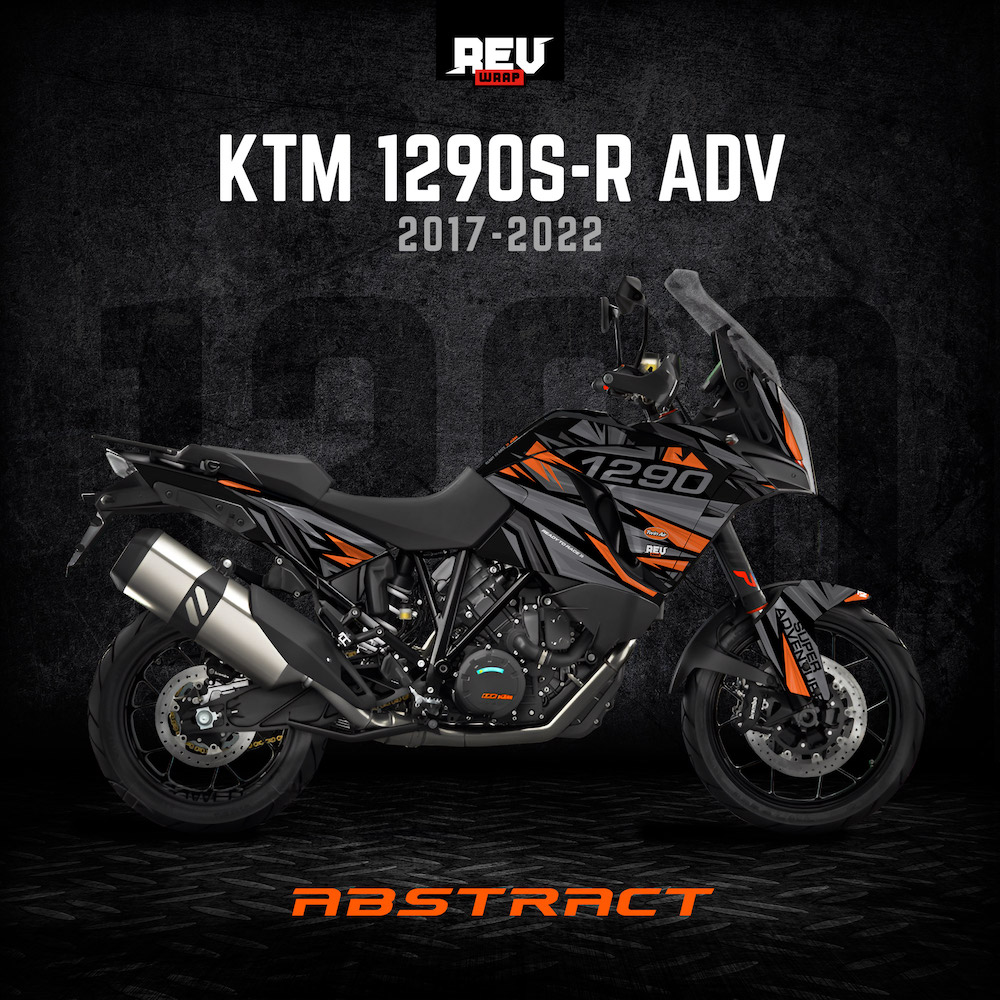 KTM 1290 ADV - ABSTRACT - Revwrap - Be unique with the best motorcycle ...